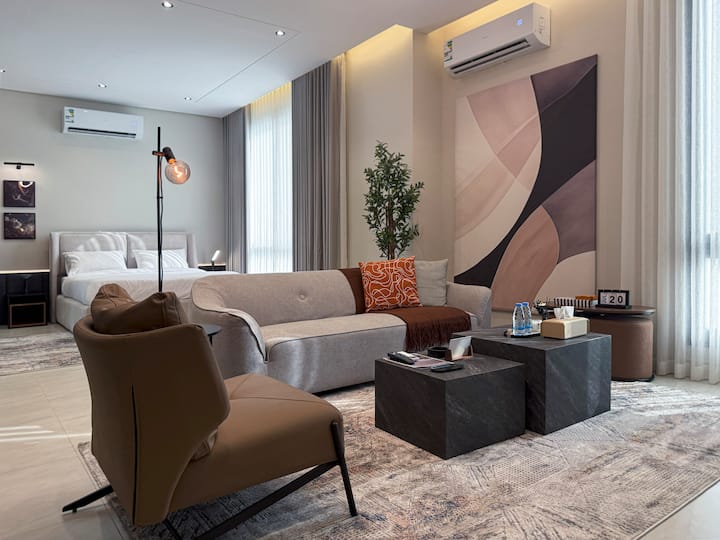 Aura Loft | Elegant • Panoramic • Central • Newbld - Jeddah