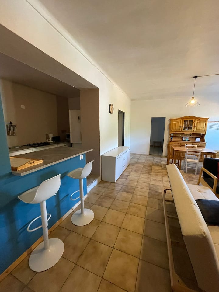 Séjour Au Calme
 2 Chambres
  Rivière & Anduze - Anduze