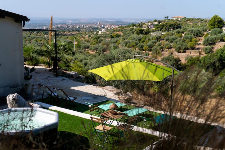 Villa Con Vista Mare E Noto - Noto