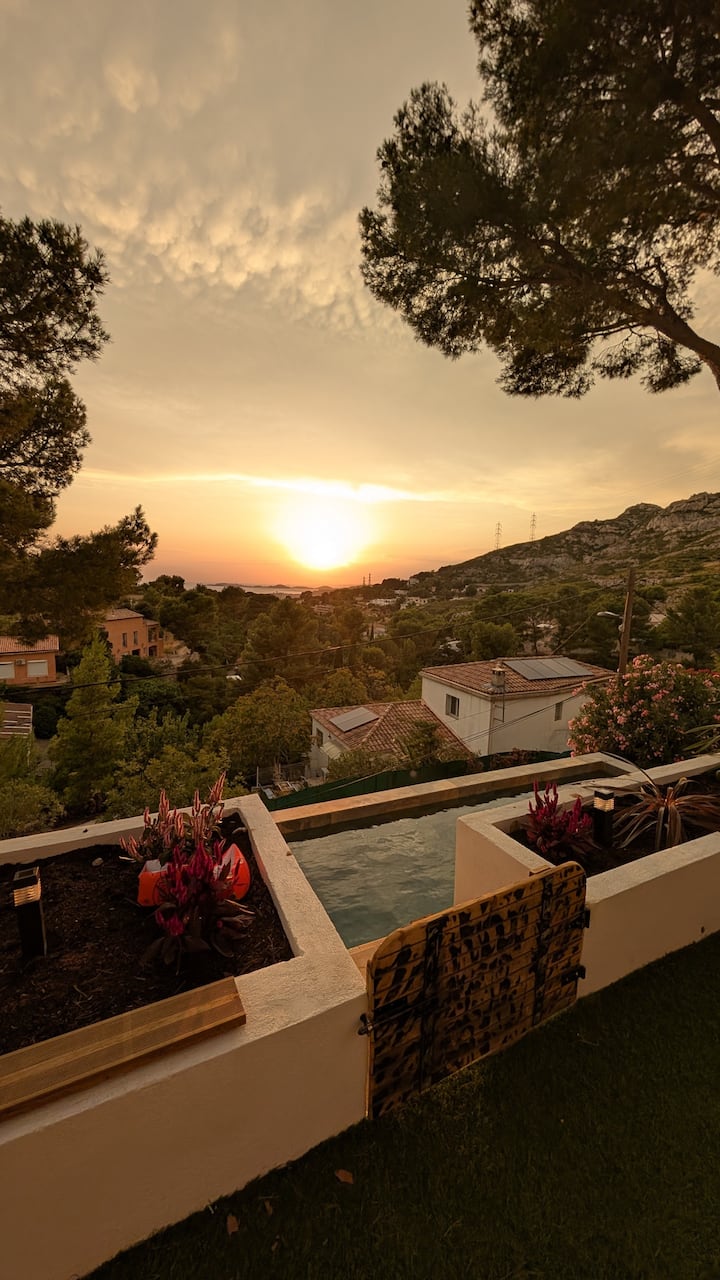 Maison - Calanques Au Calme - Marseille