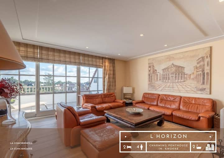Penthouse Duplex Chaleureux & Familial à Knokke - Knokke-Heist