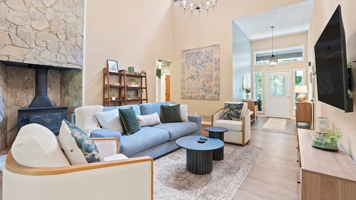 Golf-cart Path Retreat|pets Ok - Peachtree City, GA