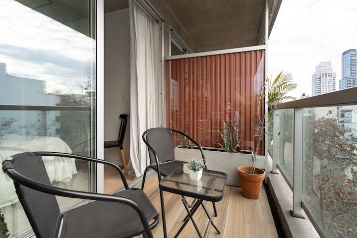 Palermo ~ Luminoso ~ Balcon ~ Laundry ~ Gym ~ - Buenos Aires