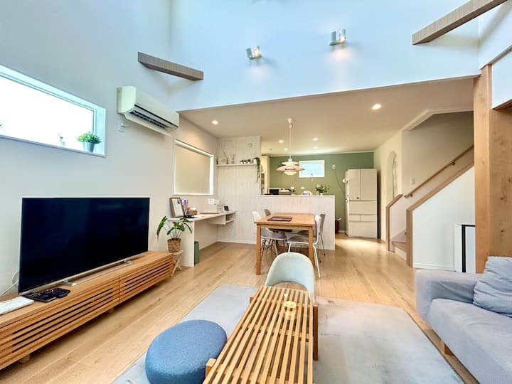 Izu Oshima|villa Limone|bbq, 4br, Sleeps 10 - 伊豆大島