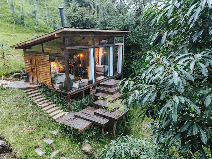 Cabana Madre Terra- Prox. De Floripa E Região - Águas Mornas
