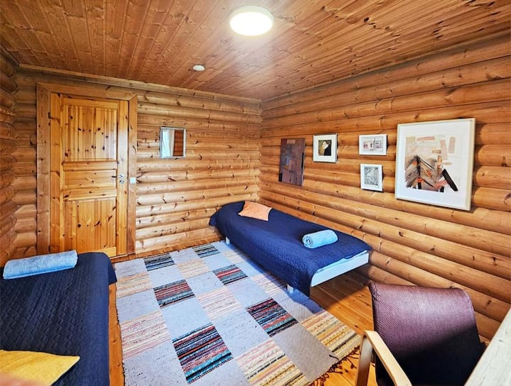 Room For Two In A Wooden House - Inari