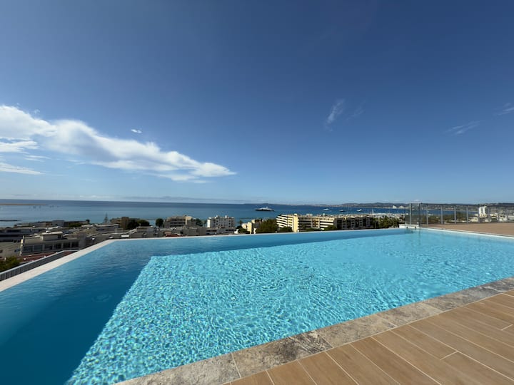 Le Marea - Piscine Rooftop Wifi - St-Laurent-du-Var