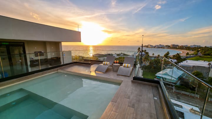 New Suite + Jacuzzi | 3 Mins From Airport - San Andrés