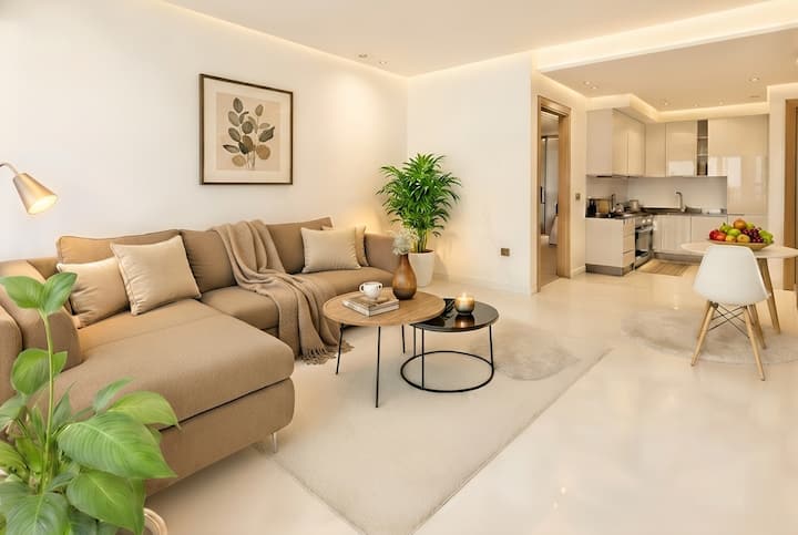 Studio Neuf | 100m De L’océan| 2 Balcons & Parking - Casablanca
