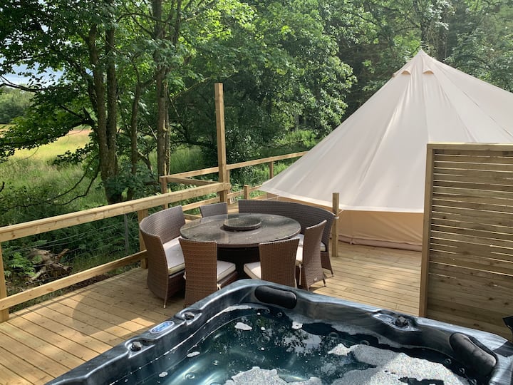Nordic-inspired Glamping • Sauna + Private Hot Tub - Scotland