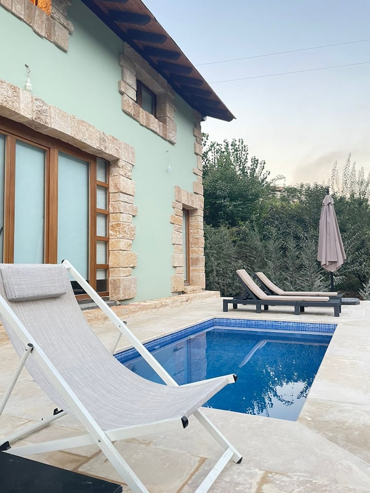 3br· Private Pool, Mountain & River· 35 Min Beirut - Libanon