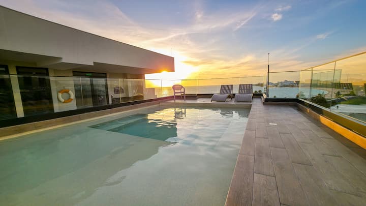 Nuevo Apartasuite Cerca Al Centro Y Playa/jacuzzi - San Andrés