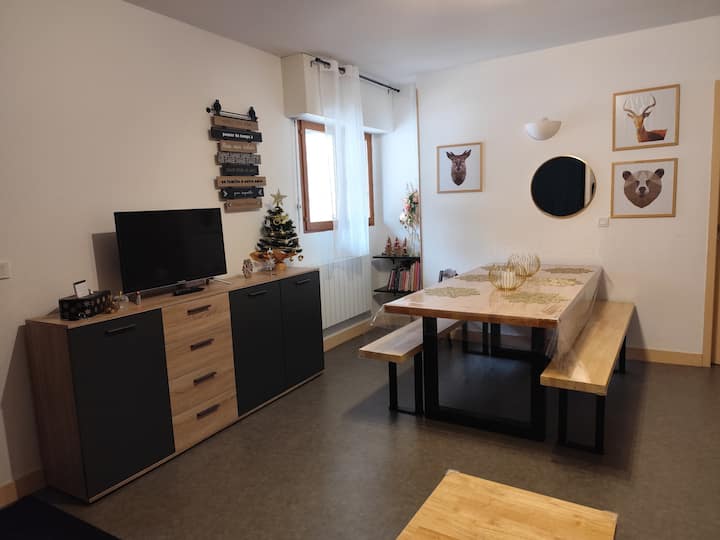 Apt 1 Ch 6 Pers Piscine Hammam Pied Des Pistes - Guzet-Neige