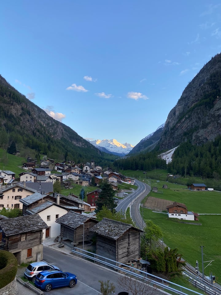 Wohnung Mit Genialem Ausblick - Grächen