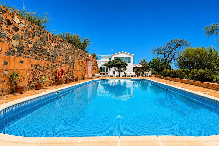 Villa Barranco De Los Cernícalos With Pool - Valsequillo
