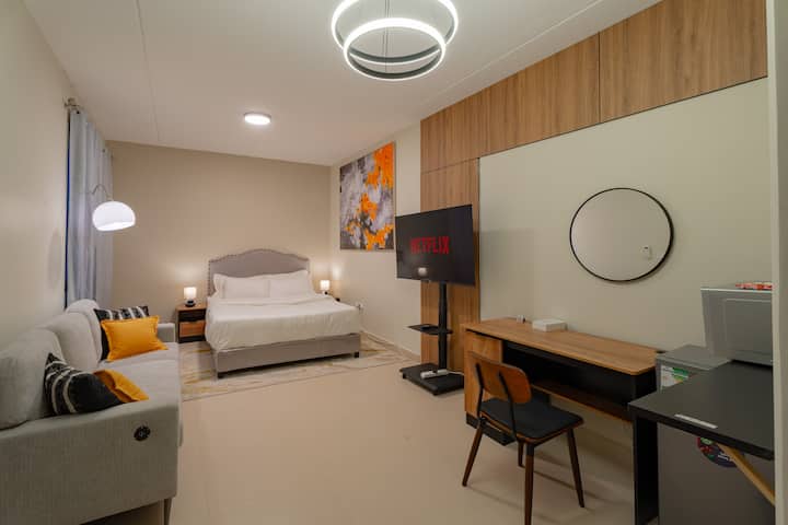 Privet Car Parking | 55” Tv | Near Airport - Riyadh