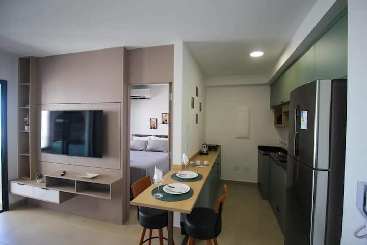 Apto 1 Dormit Varanda C/churrasqueira E  Garagem - Sorocaba