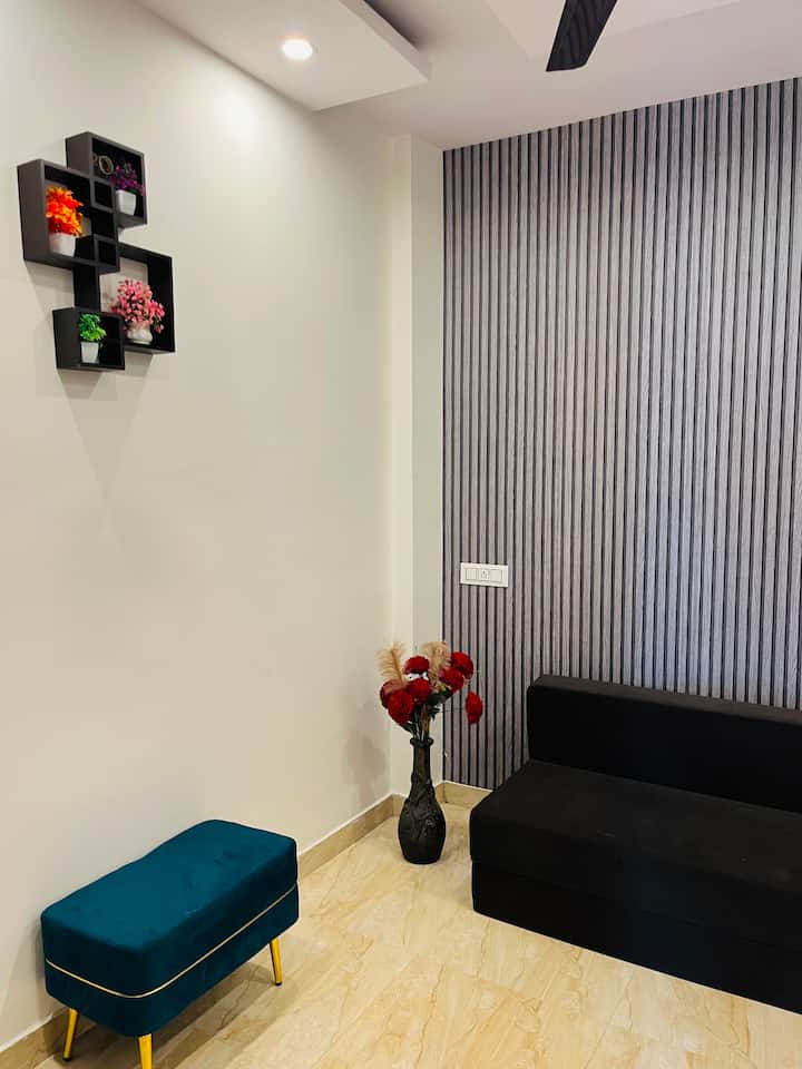 @Private @1bhk @Apartment@ac@wifi @Couple Friendly - Delhi, Hindistan