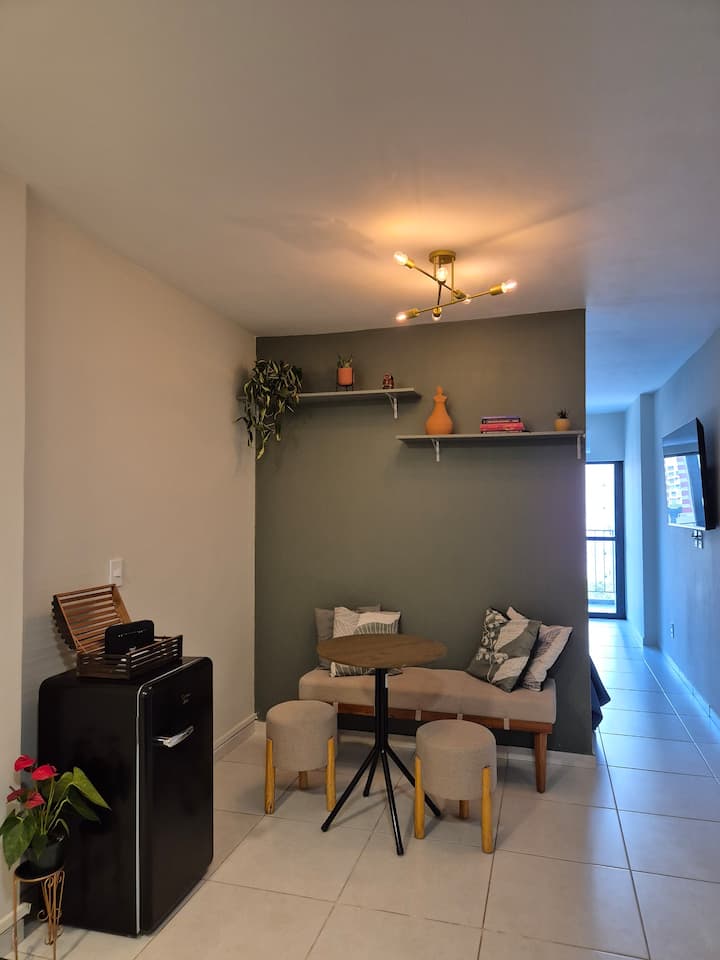 Flat Completo Climatizado Localização Privilegiada - Vitoria