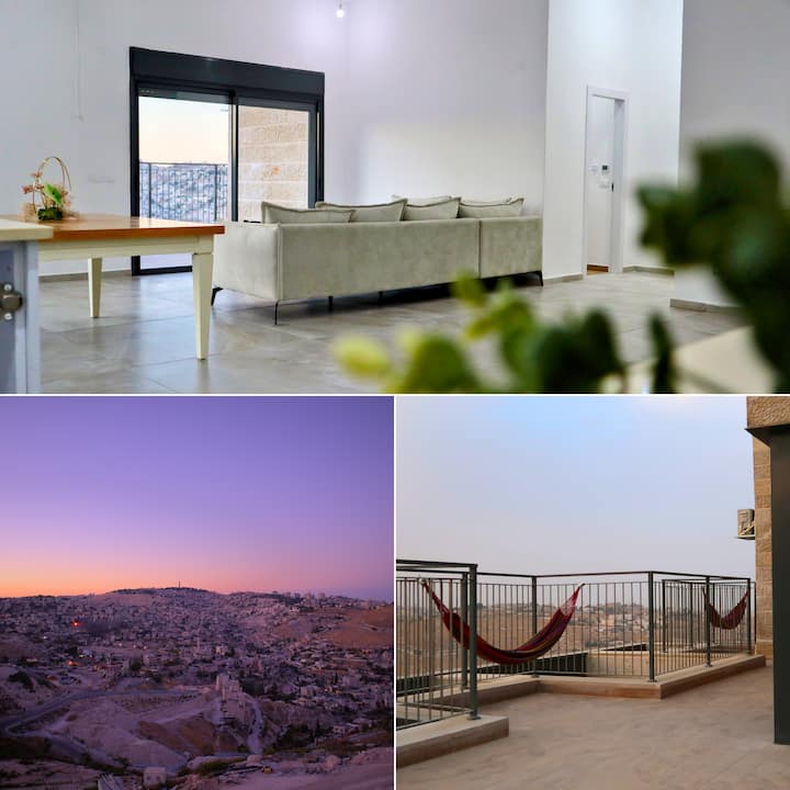 פנינת נוף ציון - פנטהאוז חלומי הצופה למקום המקדש - Jerusalem