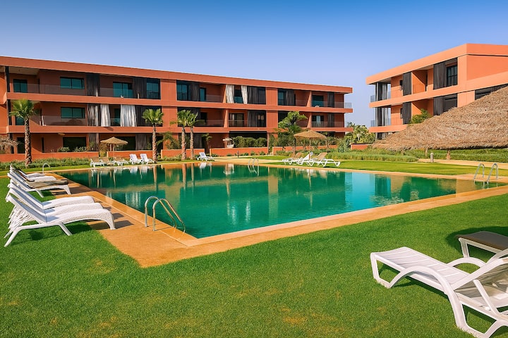 Noria–oasis Détente Avec 4 Piscines Et Vue Piscine - Marrakech