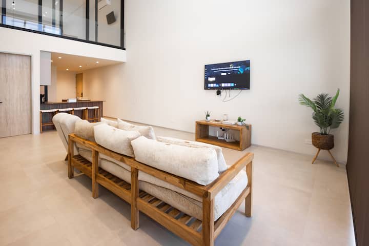 Loft Sunset Views @Surf City+ac+wifi+terrace - La Libertad