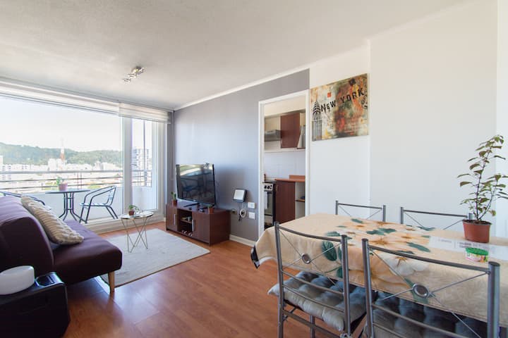 Gran Vista Dos Terrazas Piscina Y Estacionamiento - Concepción, Chile