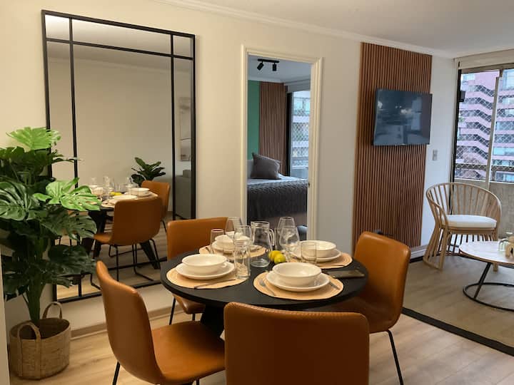 Mejor Ubicación, A Pasos De Todo - Santiago