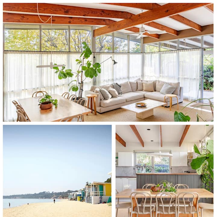 Coastal Cedar Beach House & Studio 3min To Beach! - Mornington