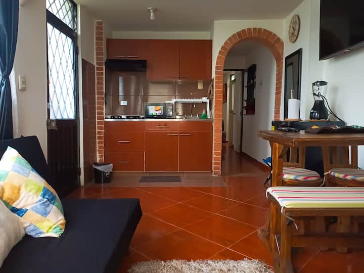 Aparta Estudio Acogedor Y Cálido Zona Norte Promo - Bogotá