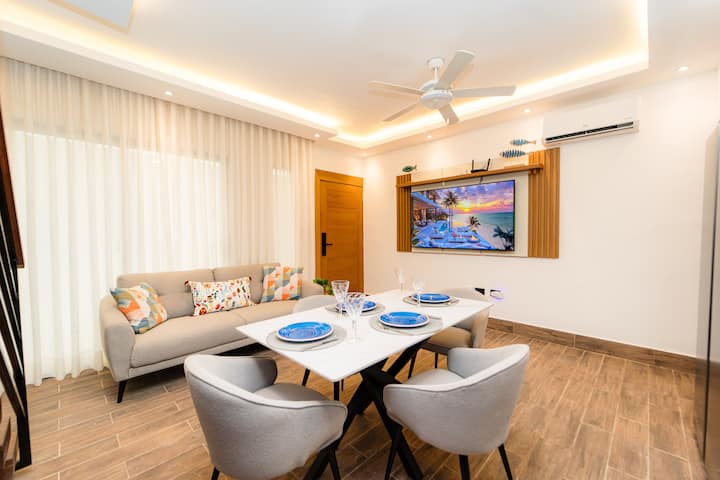 Apt W/ Pool & Beach Access | Downtown Punta Cana - Punta Cana