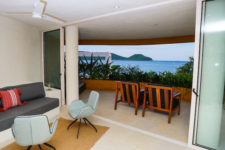 Condominio En Playa La Madera. - Zihuatanejo