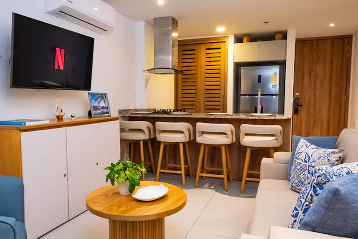 Steps From Sea | Premium Rodadero | 2br - Santa Marta