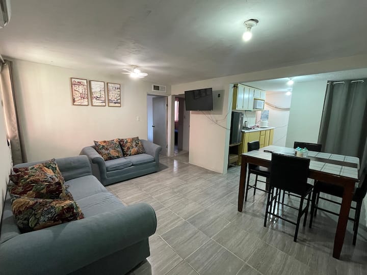 Departamento Cerca De Paso Tx/consulado/ Plaza X - Ciudad Juárez