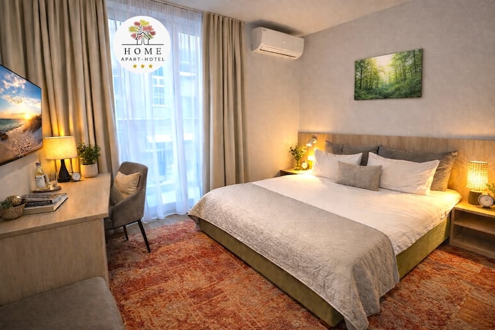 24/7 Friendly Staff Cozy Room With King Bed - Vilnius