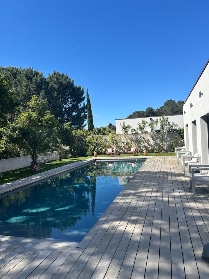 Grande Villa, à Cala Rossa Avec Piscine Privée - Porto Vecchio
