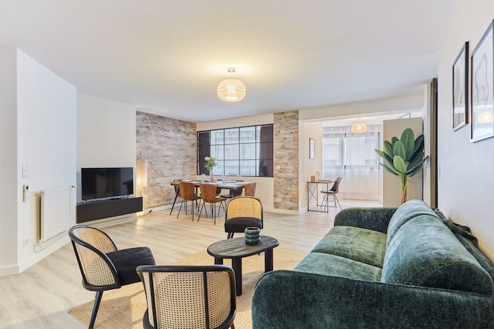 Rénové & Clim – 2ch/2sdb – Tour Eiffel à Pied - Paris