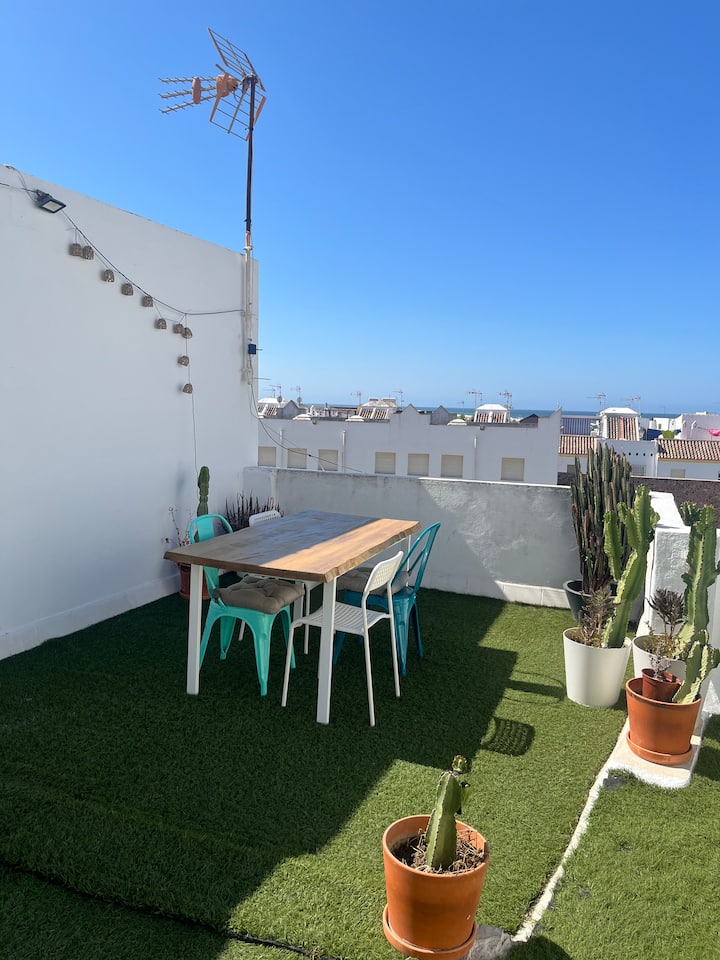Casa Cruz Con Terraza - Conil de la Frontera