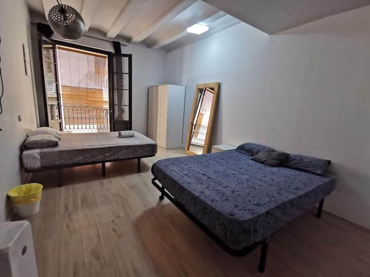 Hermosa Habitación Triple ⁴ - 바르셀로나