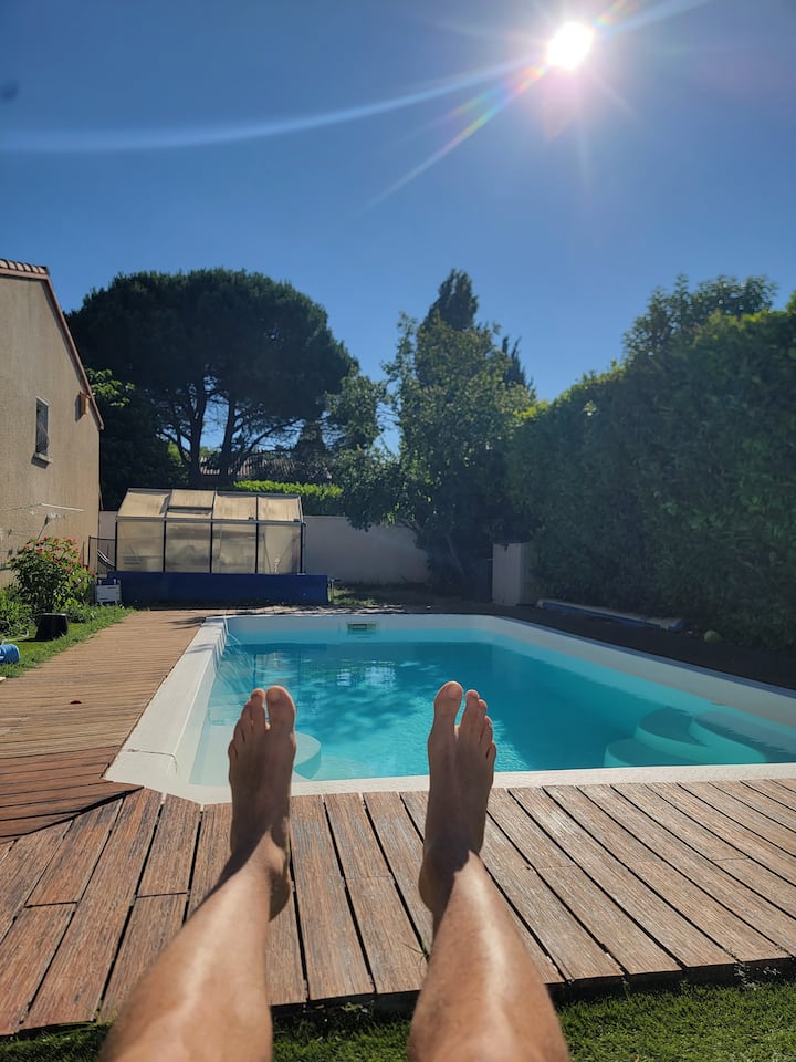 Maison Piscine | Idéale Famille & Couple - Clapiers