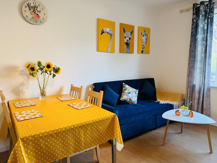 Murrayfield Maindoor Flat Sleeps 6 &Free Parking - Edinburgh Airport (EDI)