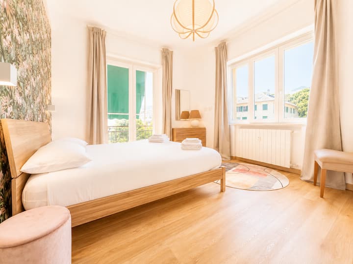 2 Chambres + Balcon à 5 Minutes De L’aéroport - Gênes