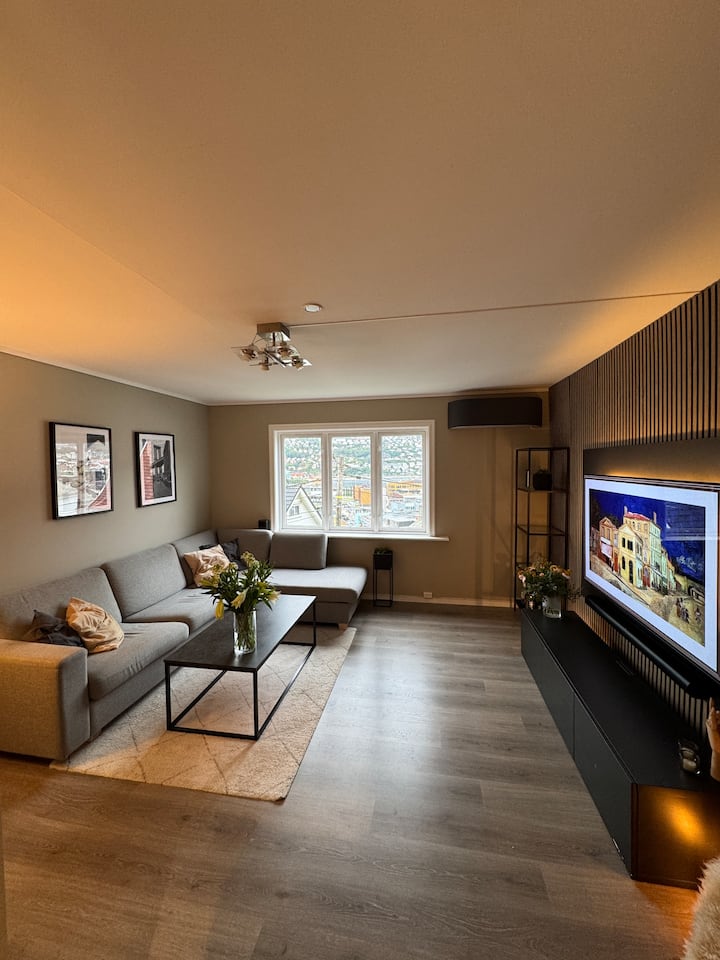 Moderne Og Sentral Leilighet Med Flott Utsikt - Bergen, Norwegen