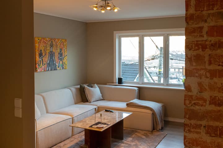 Moderne Og Sentral Leilighet Med Flott Utsikt - Bergen
