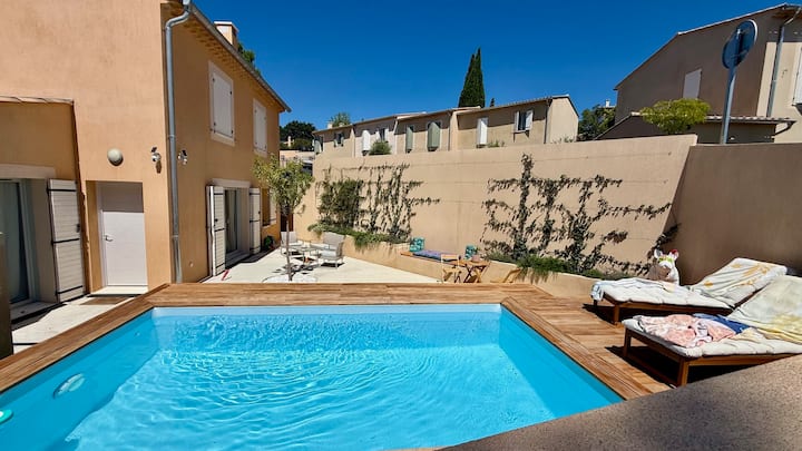 Maison Individuelle Avec Piscine Sud Luberon - Étang de la Bonde