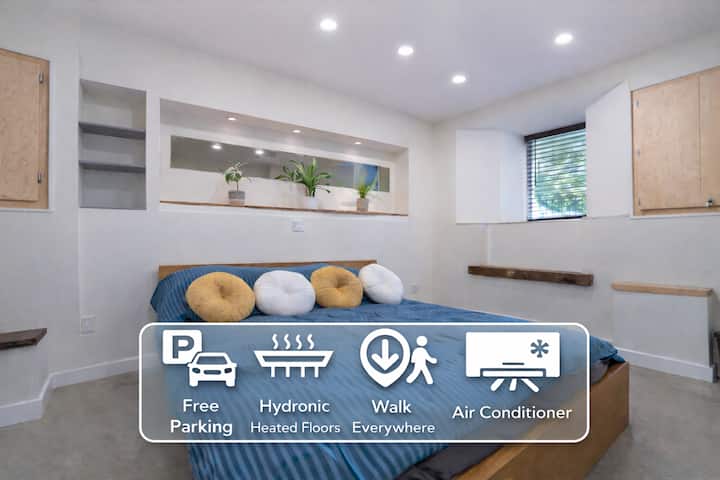 Downtown Concordia | Free Parking | Heated Floors - モントリオール