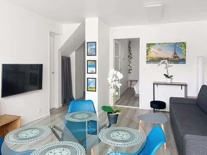 Stay & Smile Croissy, 2 Parkings - Montévrain