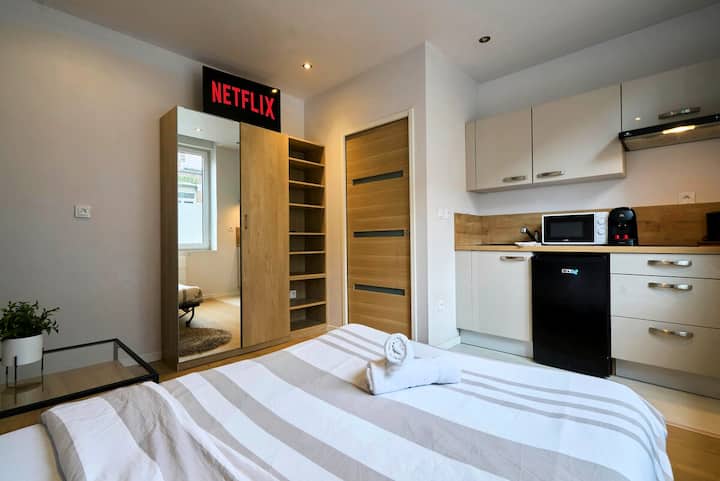 Studio Cosy Lille – Netflix, Wi-fi, Proche Gares - Lille