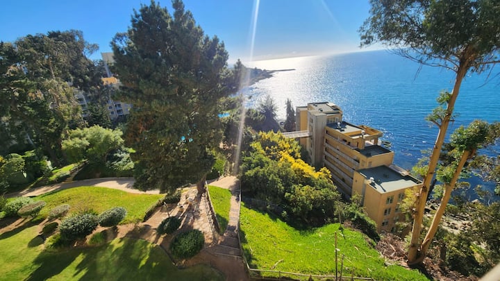 Depto Con Vista, Piscina Y Playa - Quintero