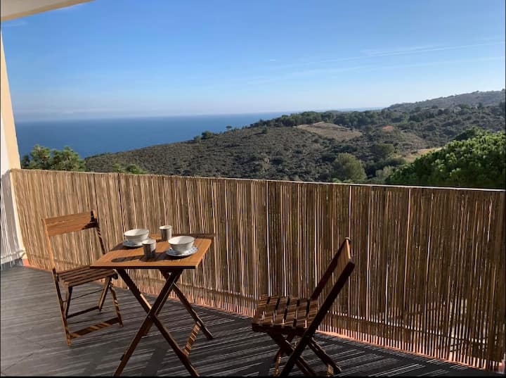 Vue Mer & Nature @Bluemood - Banyuls-sur-Mer